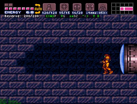 Super Metroid Item Sprites