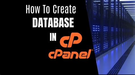 How To Create A Mysql Database In Cpanel Step By Step Tutorial Youtube