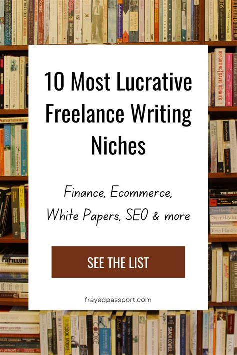 10 Most Lucrative Freelance Writing Niches