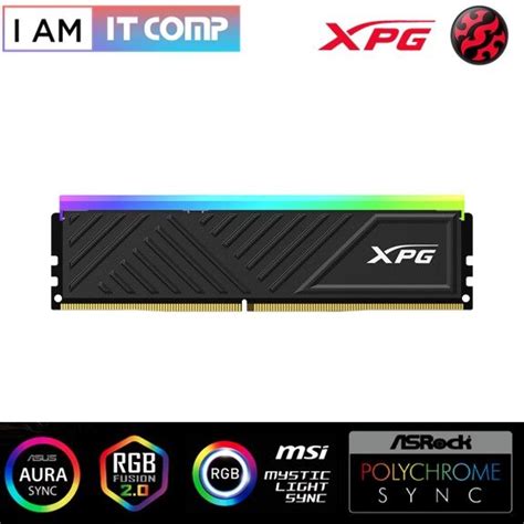 Adata Xpg Spectrix D35g Rgb Ddr4 Memory Module Gaming Ram Black White