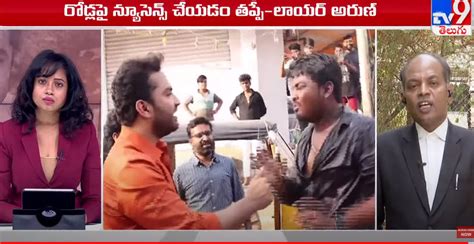 Vishwak Sen Vs TV9 Over Prank Video Cinejosh