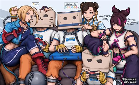 Chun Li Cammy White Han Juri And Player Character Street Fighter
