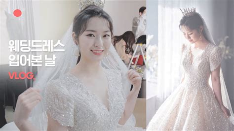안녕히 계세요 여러분 전 이 세상의 모든 굴레와 속박을 벗어던지고 👰🏻 드레스 투어 Vlog 바라던 바다