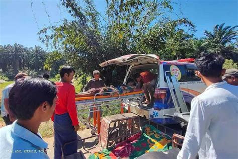 ဘုတ်ပြင်းမှာ အမျိုးသားတစ်ဦး ဆင်နင်းခံရ