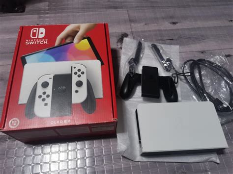 Nintendo Switch Oled Box And Accessories Video Gaming Video Game
