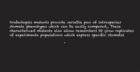 SOLVED Why Are Arabadopsis Mutants A Valuable Resource For Studying