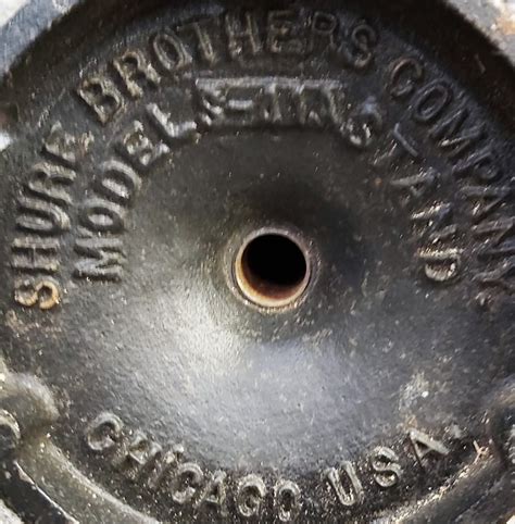 Shure Crystal Microphone Model 70 Sw Made In Chicago Usa For The