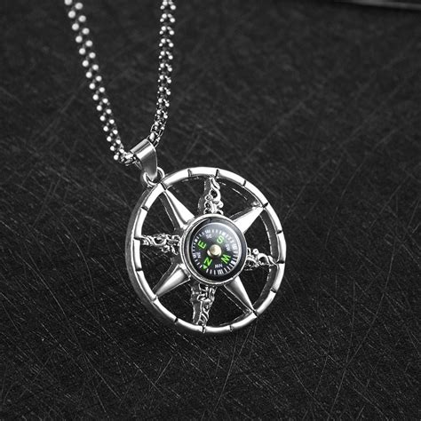 Madeinsea© Working Compass Pendant