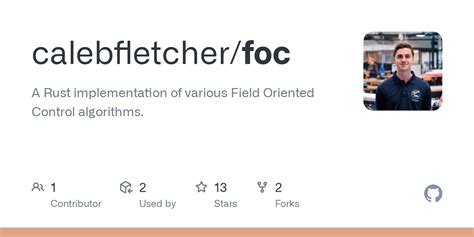 github calebfletcher foc a rust implementation of various field
