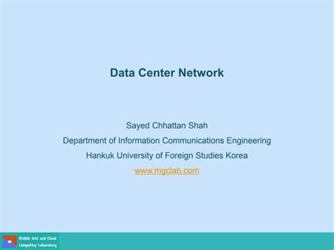 Data Center Networks Pptx Computer Networking Computing