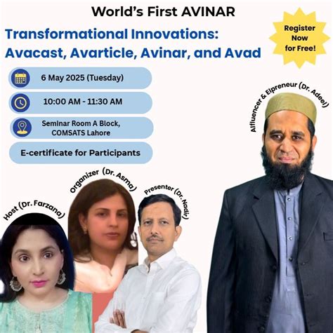 avinar avacast avarticle avad aipreneur rao muhammad adeel nawab