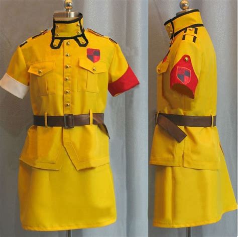 Hellsing Seras Victoria Yellow Cosplay Costume Custom Made Ebay