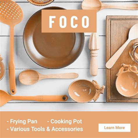 Brown System Kitchenware Cookware Promo Ecommerce Product Image图片模板素材 稿定设计