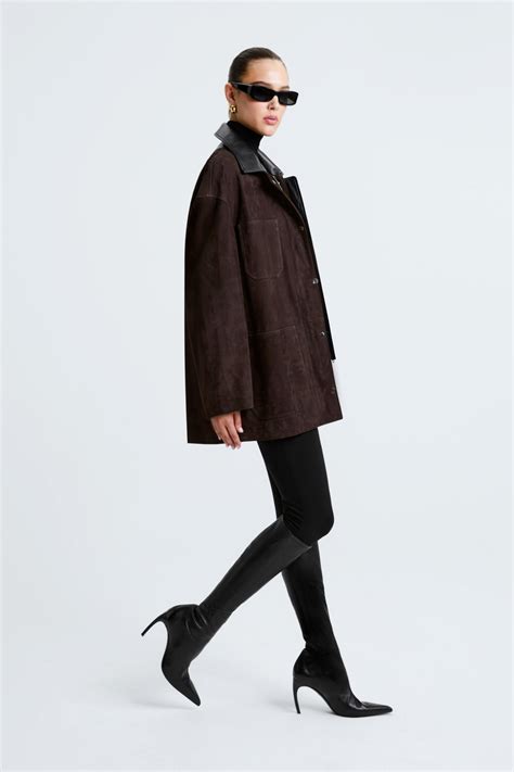 Leather And Shearling Collections Nour Hammour Paris Nour Hammour