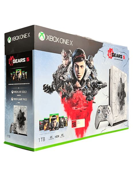 Xbox One X Gears 5 Limited Edition Bundle 1tb Mint In Box Appleby