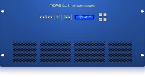 Midas DL231 24 Input 24 Output Active Microphone Splitter Sweet Muzic Pro Audio