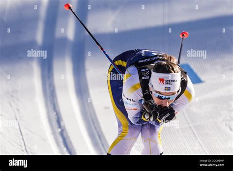 Toblach Italy 20260101 Swedens Moa Ilar During The 20 Km Pursuit