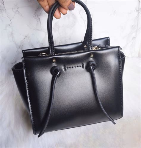 Zara Knotted Mini City Bag Glam O Sphere