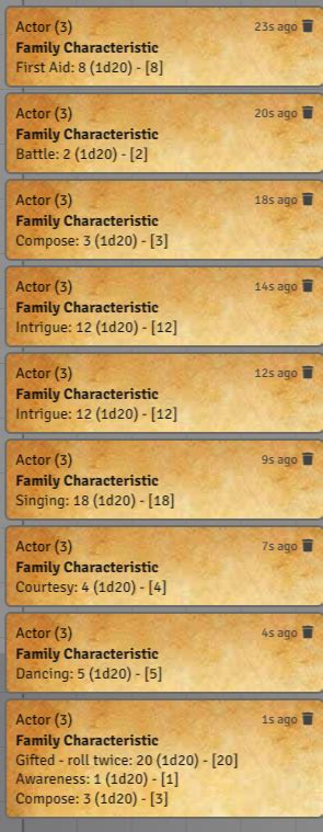 Pendragon Foundry Vtt Implementation Vtt Brp Central The Chaosium