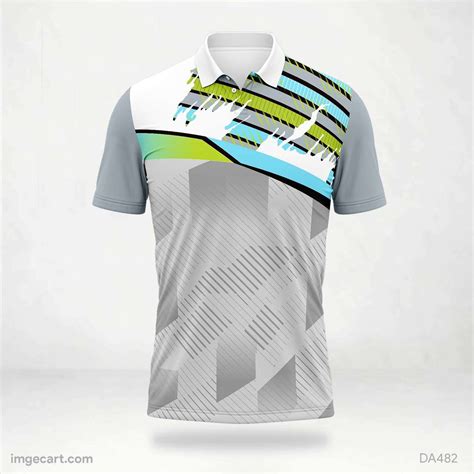 Grey Patterned Jersey Design Imgecart