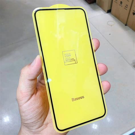 Kính Cường Lực 5 Lớp Siêu Bền Baseus Rigid Edge 4d Nam Phụ Kiện