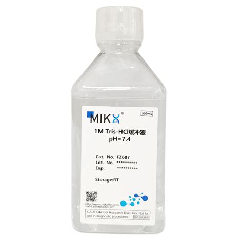 1m Tris Hcl缓冲液ph74 Mikx