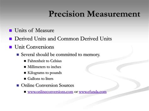 Ppt Precision Measurement Powerpoint Presentation Free Download Id2777135