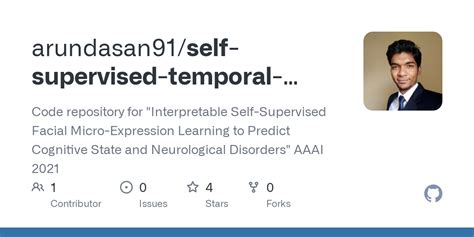 github arundasan91 self supervised temporal learning code repository
