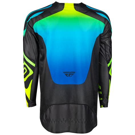 Fly Racing 2025 Evolution Dst Zen Jersey Blackblueyellow