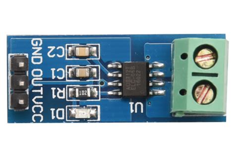HUM DIGITAL AMMETER ACS712 Soldered Electronics