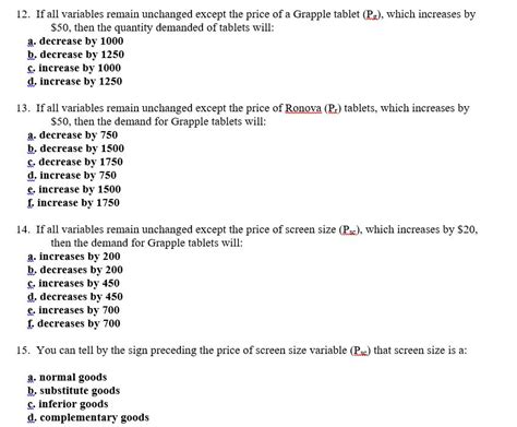 Solved The Multivariate Demand Function Below Will Be Needed Chegg Com