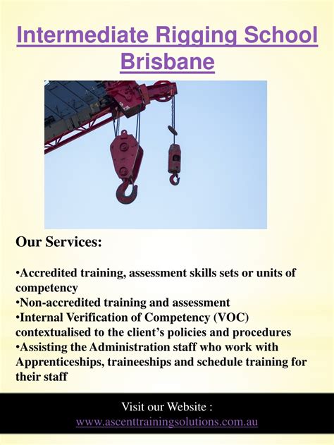 Ppt Intermediate Rigging Classes Near Brisbane Powerpoint