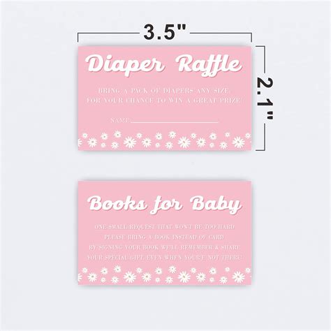 Juego De 25 Invitaciones Para Baby Shower Con Sobres Boletos Para Rifa