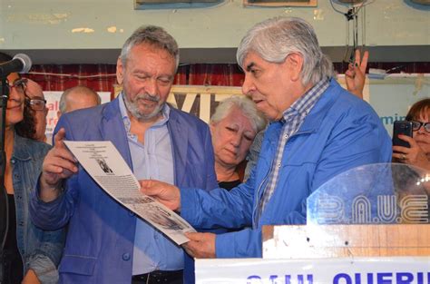 Hugo Moyano Fue Distinguido Como Patriota Del Pueblo Y De La Patria