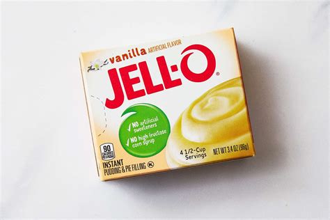 Jello Pudding Box