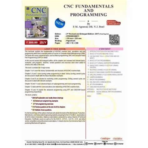 Pmagrawaldrvjpatel Engineering Cnc Fundamentals And Programming