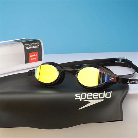Speedo Elite Swim Goggles Small Frame Clear Vision Grandado