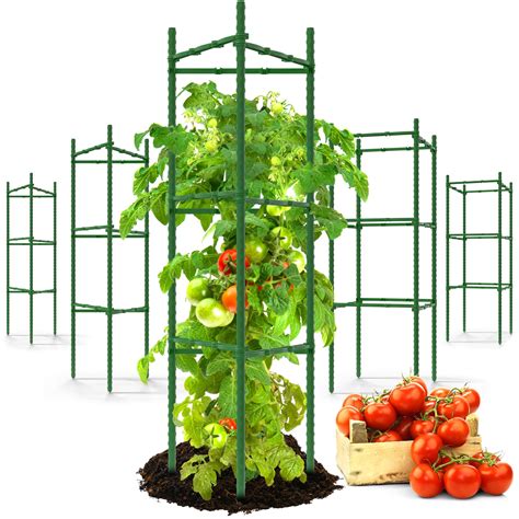 K Brands Tomato Cage 6 Pack Tomato Trellis And Plant Support For