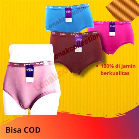 Vaya Cd 女式內褲進口女式內褲剪裁女童女式內褲 蝦皮購物