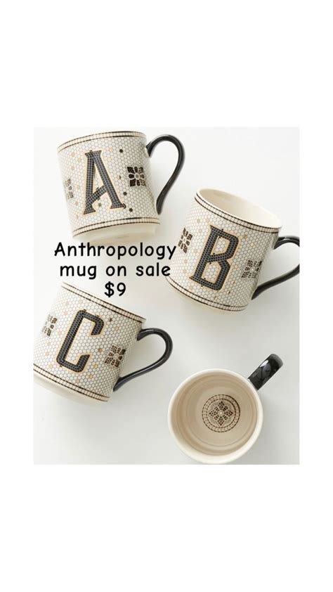 Letter Mugs