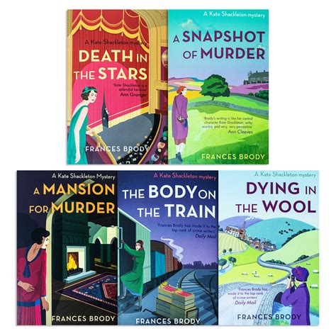 Kate Shackleton Mysteries By Frances Brody 5 Books Collection Lowplex Books