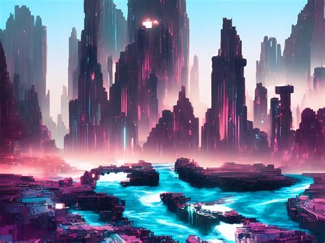 Download Urban City Cyberpunk Royalty Free Stock Illustration Image