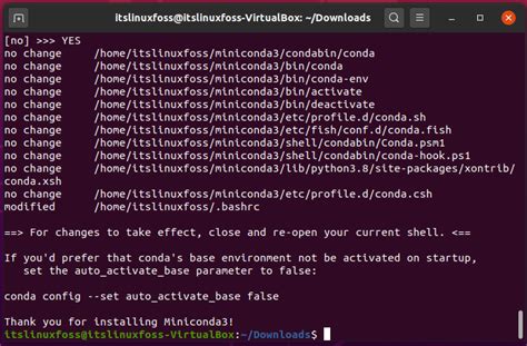 How To Install And Use Miniconda On Ubuntu 2004 Its Linux Foss