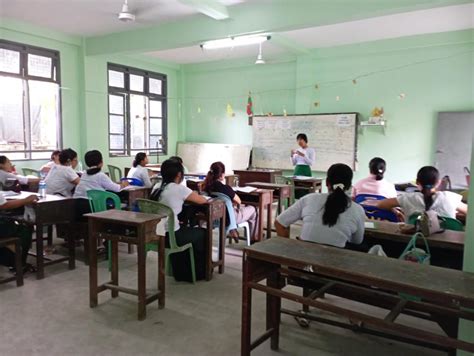 လှိုင်မြို့နယ်တွင် အခြေခံပညာအလယ်တန်းဆင့် Grade 8 သင်ရိုးသစ် သင်တန်း ဆက