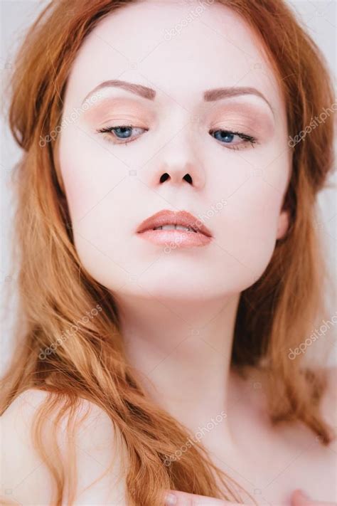 Sensual Redhead Girl Stock Photo Honored