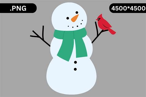 Snowman Graphic By Nydesign · Creative Fabrica