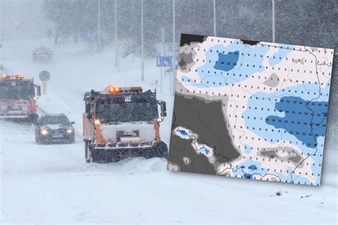 Śnieżyca opanuje Polskę Paraliż połamane drzewa przerwy w dostawach prądu Wiadomości Radio ZET