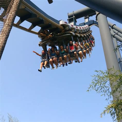 Katun Is A Steel Inverted Roller Coaster At The Mirabilandia Amusement