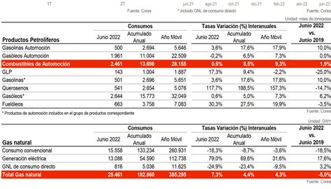 El Consumo De Combustibles De Automoción Aumentó En Junio Un 06