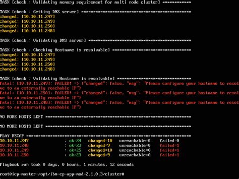 Ibm Cloud Private Icp 2103 Enterprise Installation Fails To